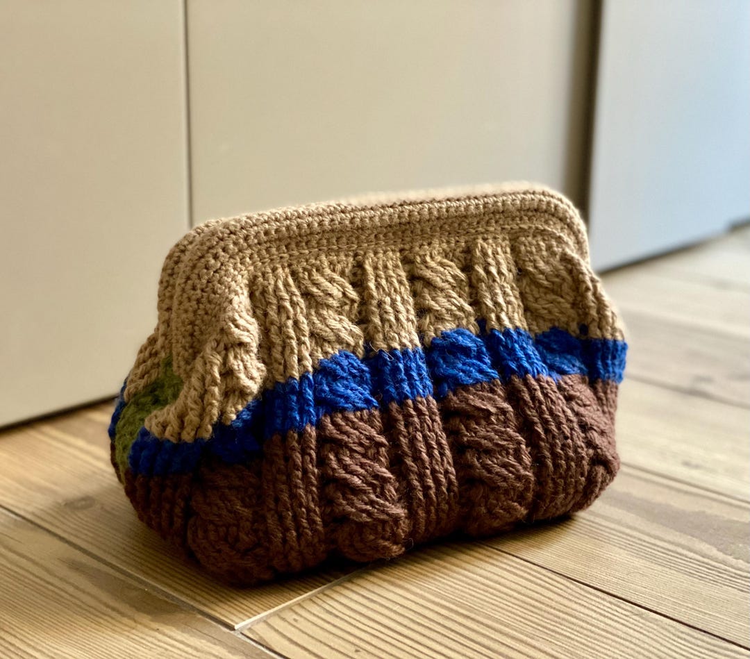 CROCHET PATTERN VENUS Clic Clac Bag Crochet Bag Pattern Wool Bag ...