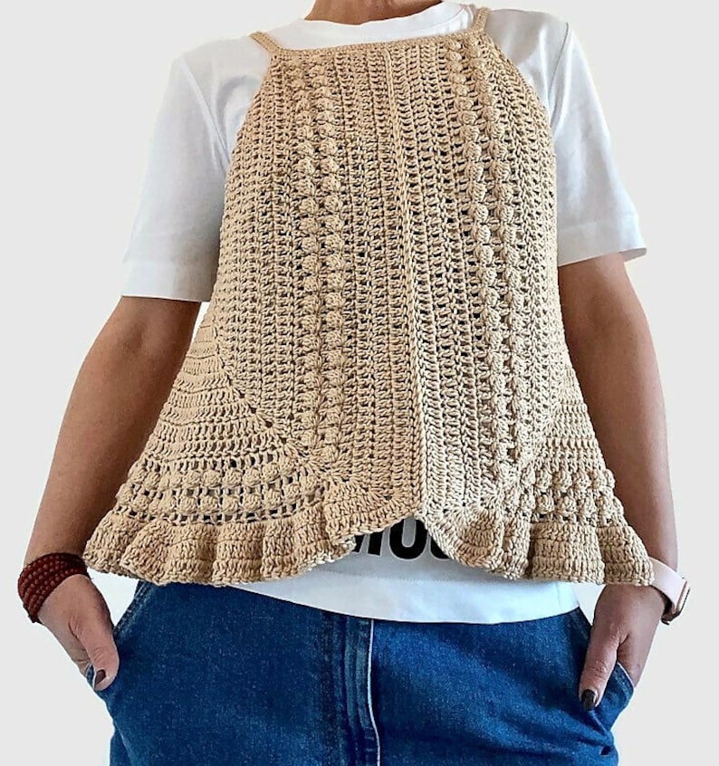 CROCHET PATTERN Liv Granny Square Top Adults Crochet Women - Etsy