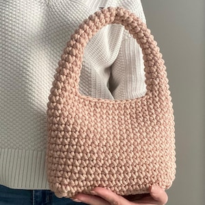 CROCHET PATTERN AMELIA Bag Crochet Bag Pattern Wool Bag Crochet Purse ...