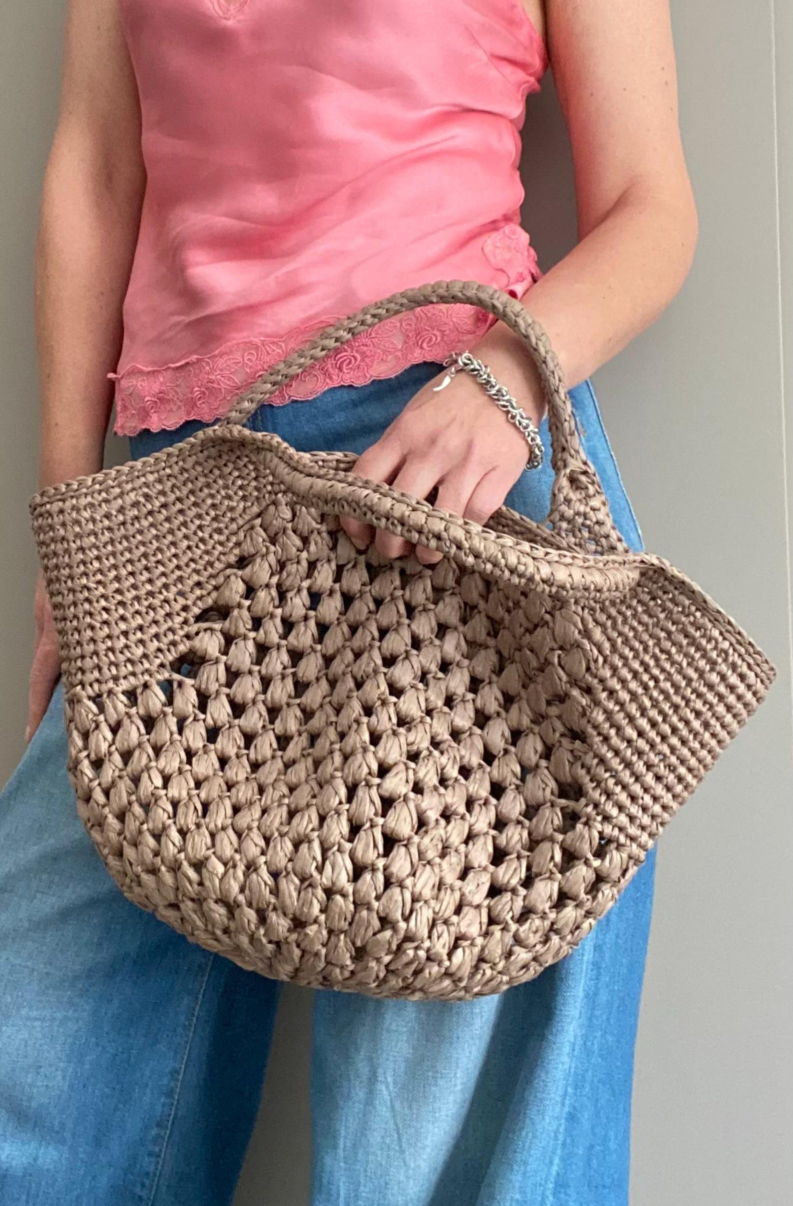 CROCHET PATTERN Valencia Bag Crochet Bag Tote Pattern Crochet Purse ...
