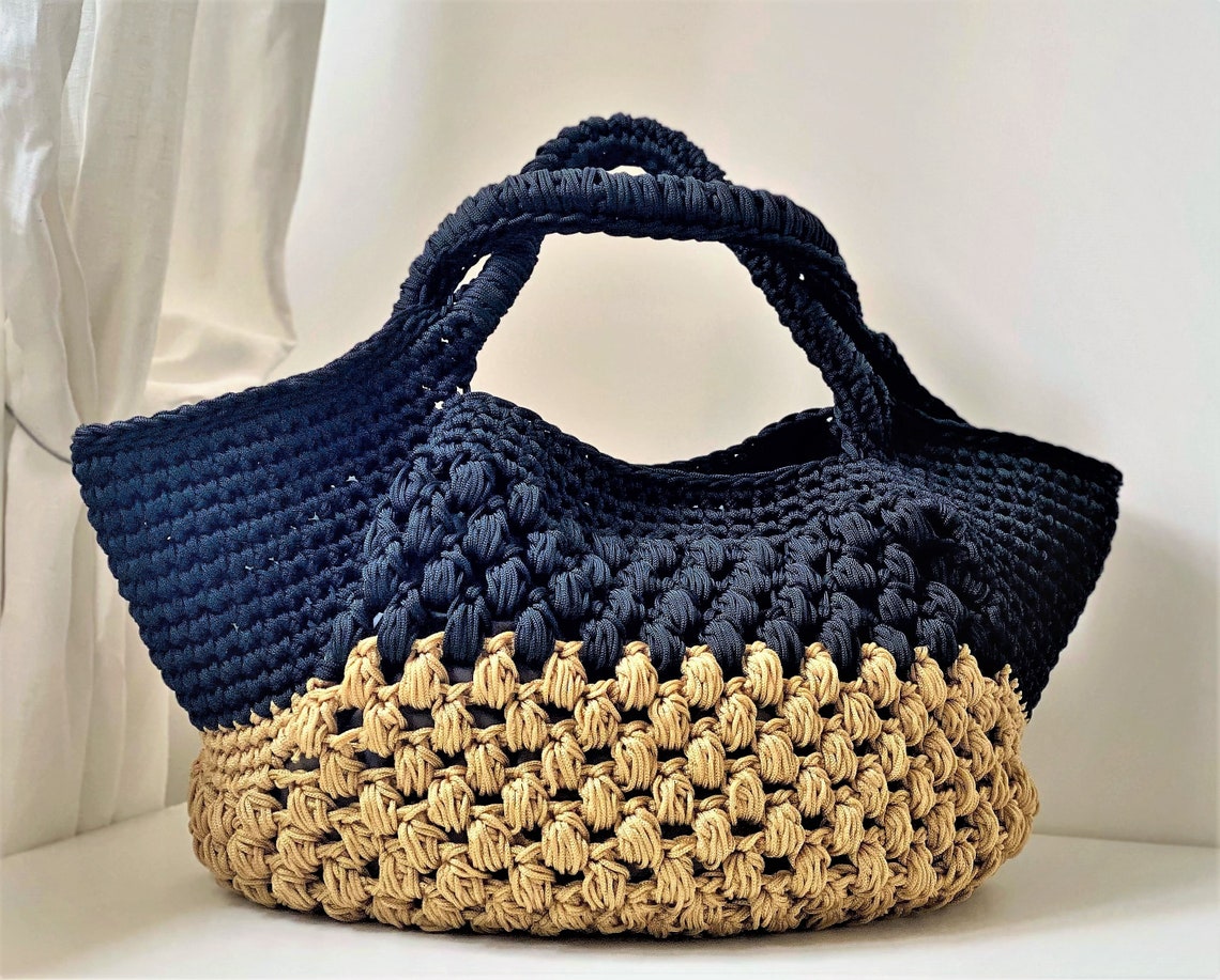 CROCHET PATTERN Valencia Bag Crochet Bag Tote Pattern Crochet Purse ...