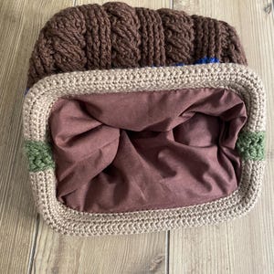 CROCHET PATTERN VENUS Clic Clac Bag Crochet Bag Pattern Wool Bag ...