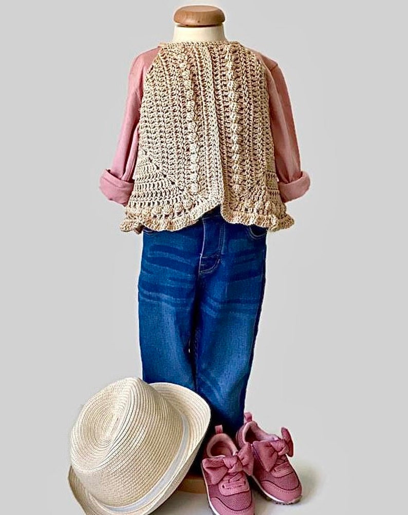 CROCHET PATTERN Liv Granny Square Top Child Crochet Baby - Etsy