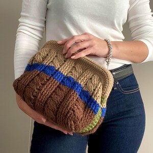 CROCHET PATTERN VENUS Clic Clac Bag Crochet Bag Pattern Wool Bag ...
