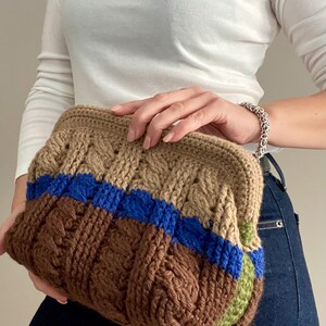 CROCHET PATTERN VENUS Clic Clac Bag Crochet Bag Pattern Wool Bag ...