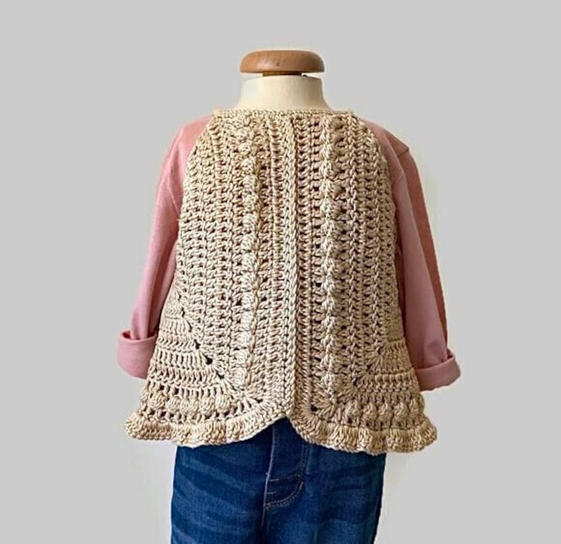 CROCHET PATTERN Liv Granny Square Top Child Crochet Baby - Etsy