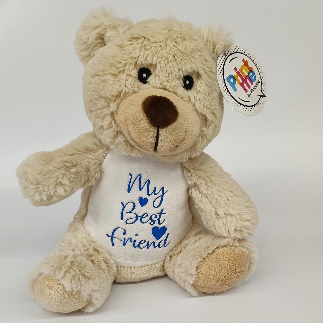 My Best Friend Teddy Soft Toy Large at 22cm, One Only Mumbles - Etsy