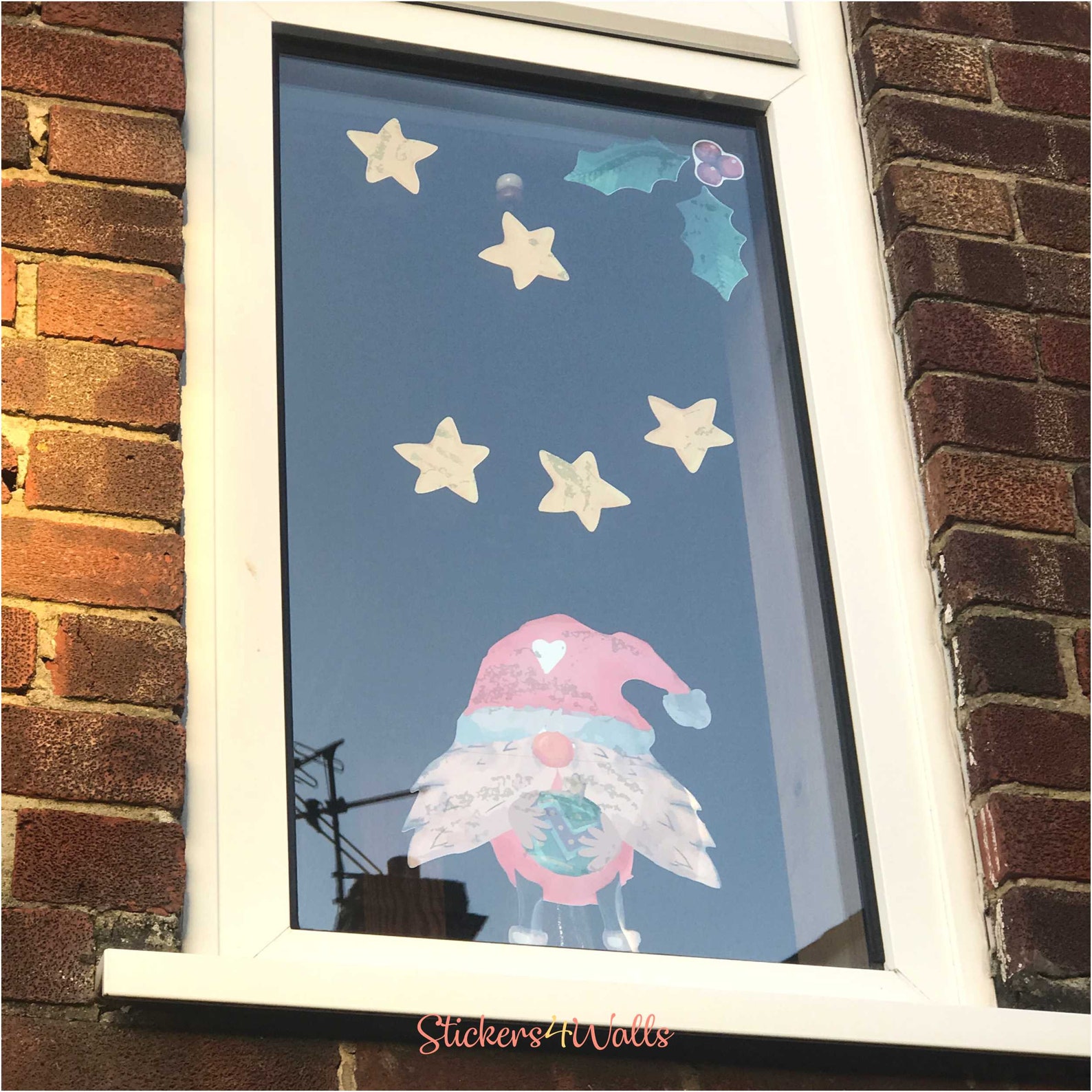 Reusable Large Nordic Gnome Trio Window Decorations Christmas - Etsy UK