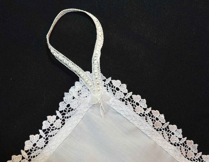 Beautiful Lace Trimmed Handkerchief, Bridal Handkerchief - Etsy