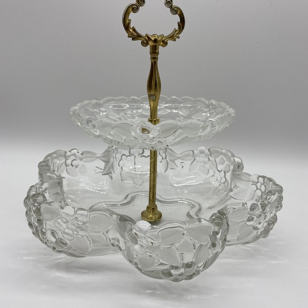 Mikasa 2 Tiered Serving Tray - Etsy