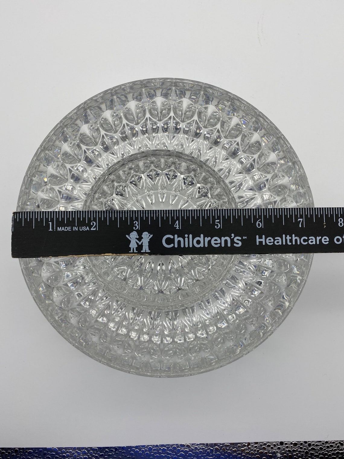 Gorham Althea Lead Crystal Bowl Crystal Diamond Pattern Bowl - Etsy