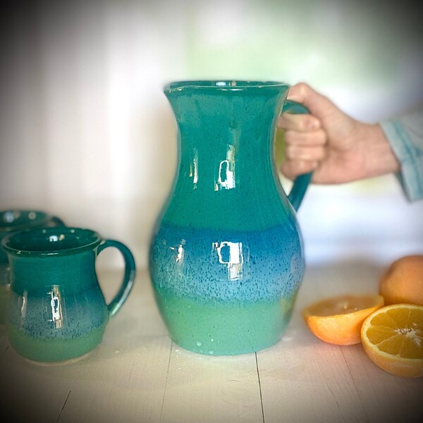 Handmade Pitcher - Etsy
