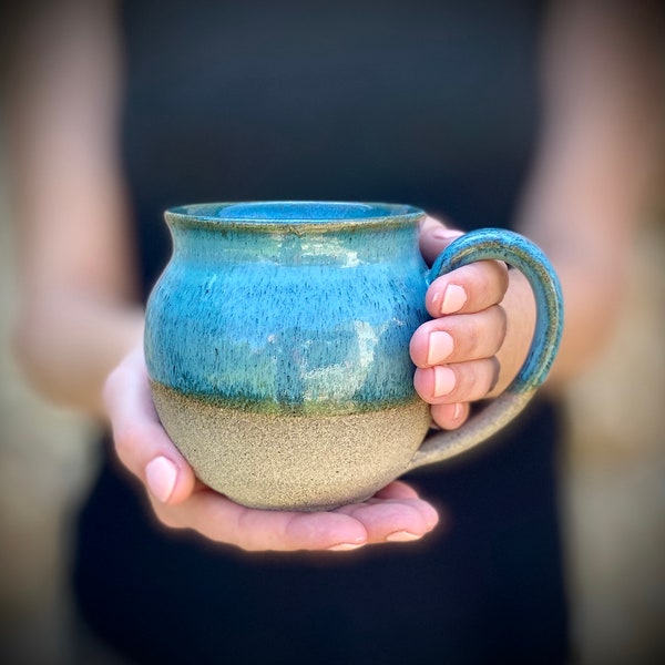 Turquoise Mugs - Etsy