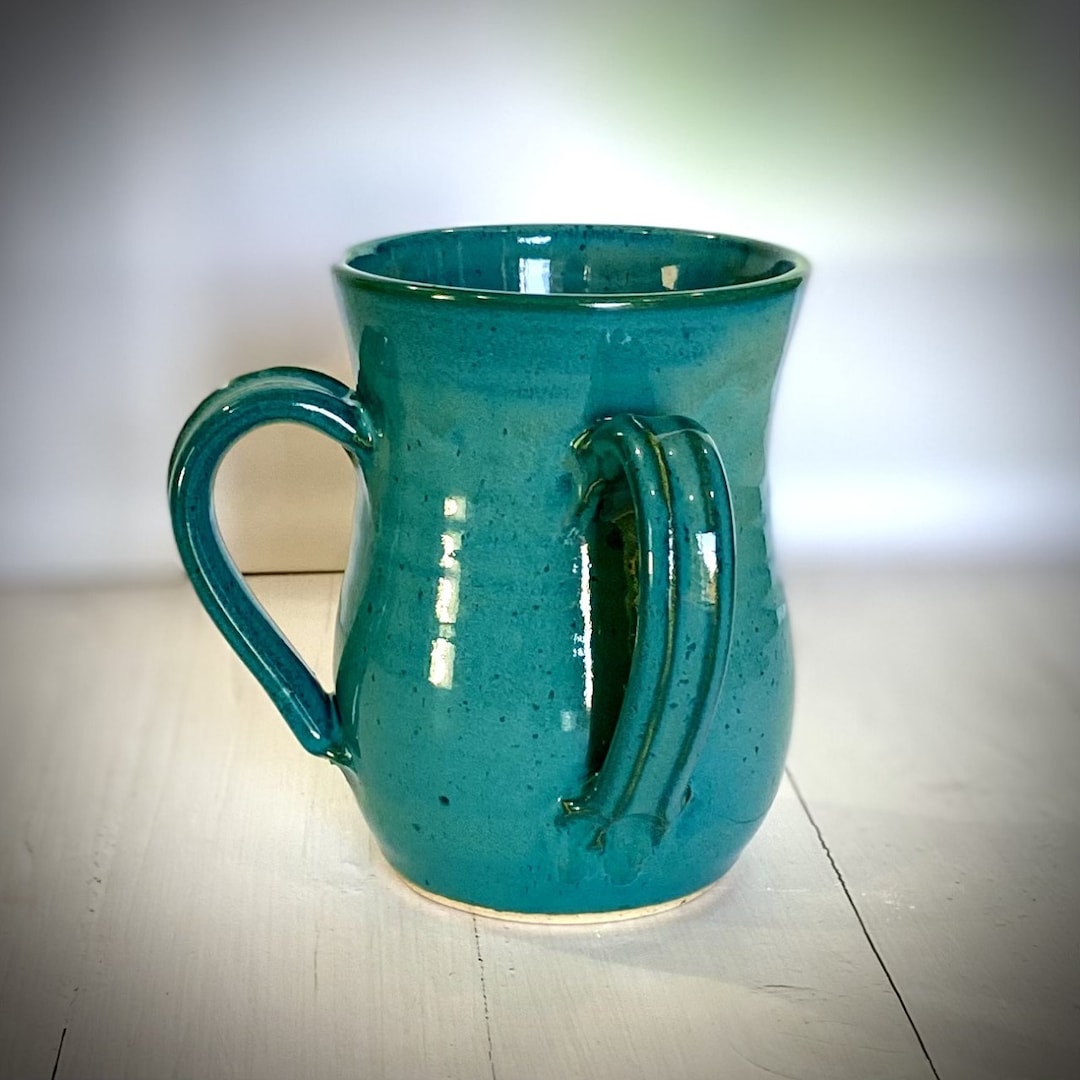 Ceramic Netilat Yadayim Cup, Handmade Large Natla, Hand Washing Cup ...