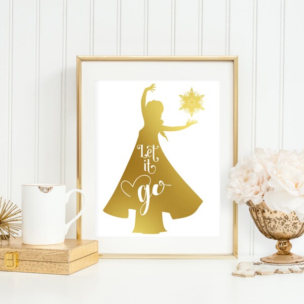 Frozen Let It Go - Etsy
