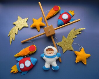 Space Baby Mobile Aliens Mobile Monsters mobile Aliens and | Etsy