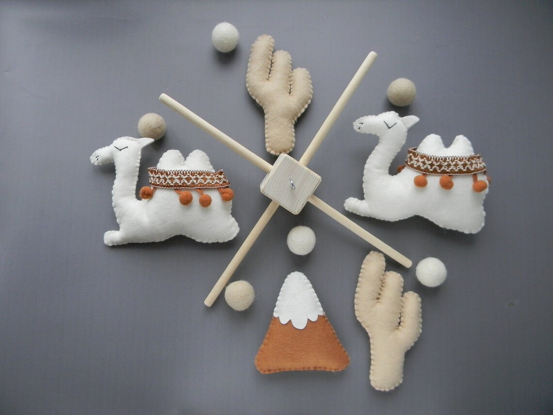 Baby Mobile Camel Nursery Mobile Camel and Cactus Nursery - Etsy