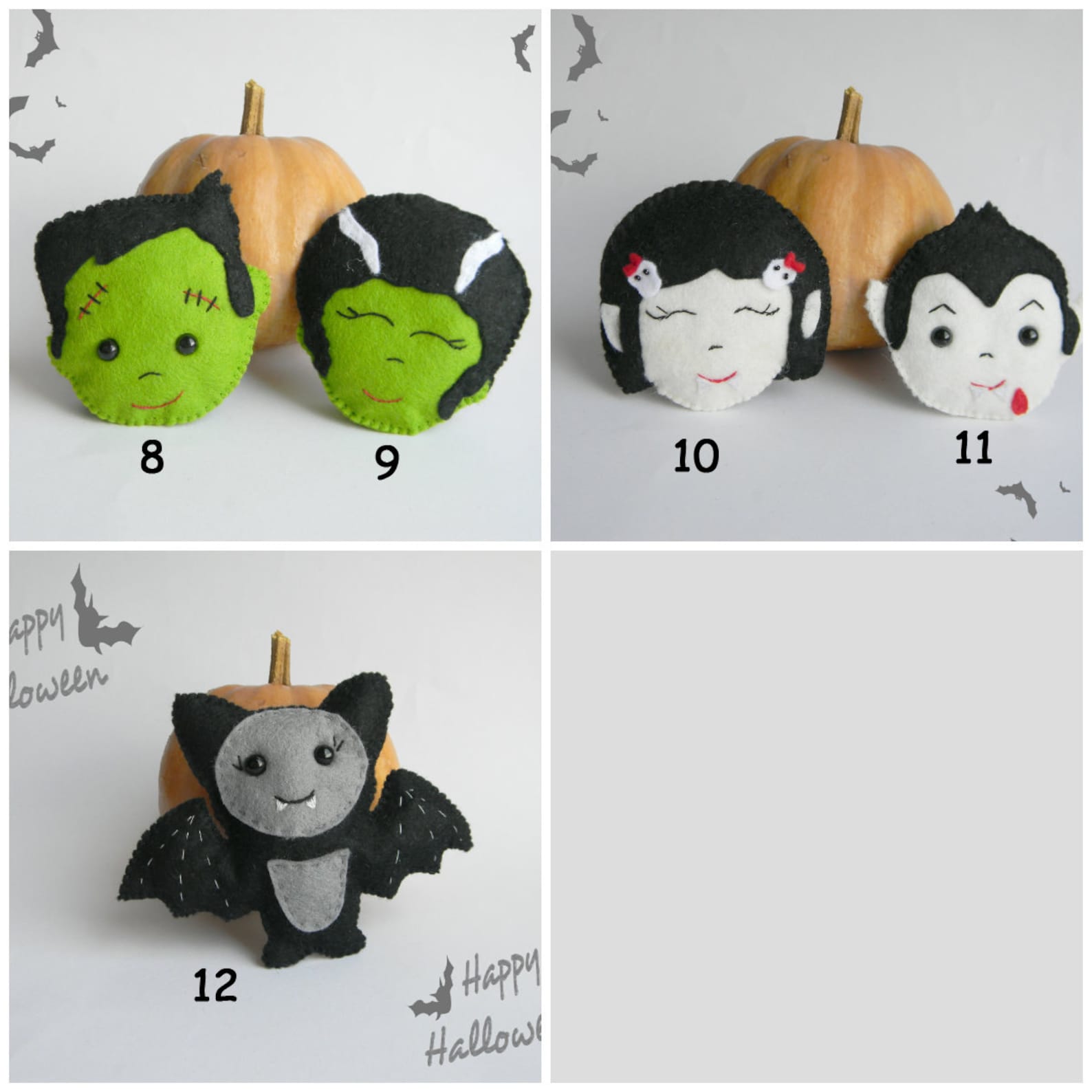 Halloween Decor Cute Halloween Ornament Halloween Party Favor - Etsy