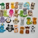 26 Zoo-phonics Animals Felt Finger Puppets Wool Felt Finger Puppet Set ...