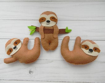 Sloth Stuffed Animal - Etsy