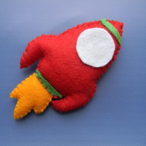 Astronaut Felt Ornament Rocket Felt Ornament Astronaut Toy - Etsy