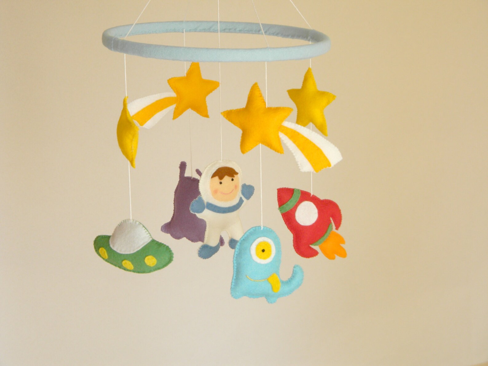 Space Baby Mobile Aliens Mobile Monsters Mobile Aliens and - Etsy