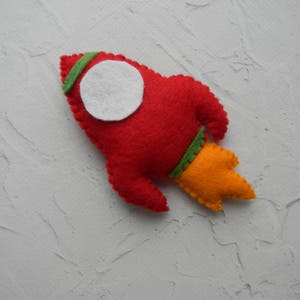 Astronaut Felt Ornament Rocket Felt Ornament Astronaut Toy - Etsy