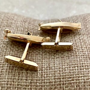 Swank Cufflinks, Vintage Boat, Speedboat, Gold Color - Etsy