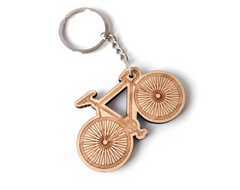 Bicycle Keychain - Etsy
