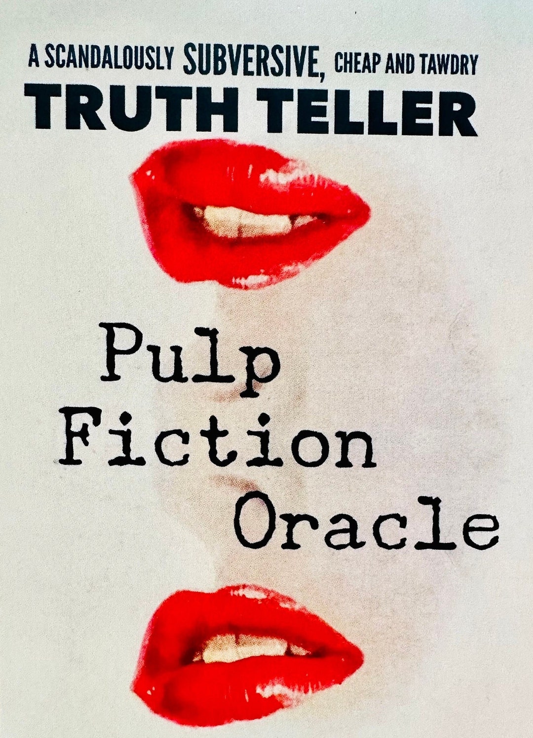 Pulp Fiction Oracle Deck - Etsy