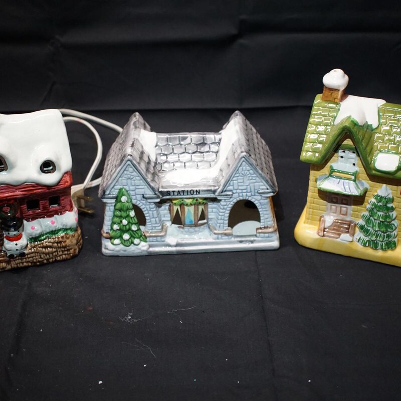 Ceramic Christmas Village - Etsy