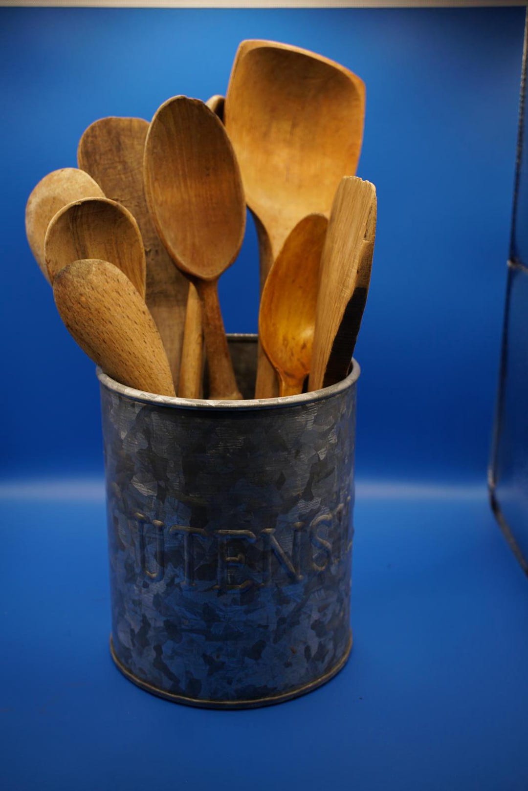 Rustic Wooden Utensil Set Great for Kitchen Decor - Etsy