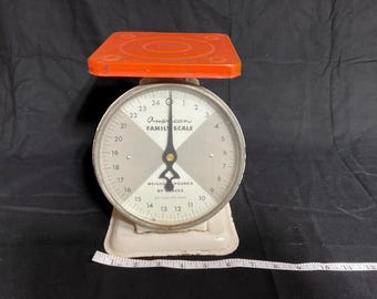 Rare Vintage American Family Scale, Antique Scale, Circa 1920's ...