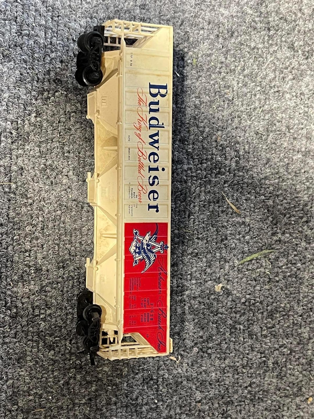 Budweiser Collectible Train Car Vintage Model - Etsy
