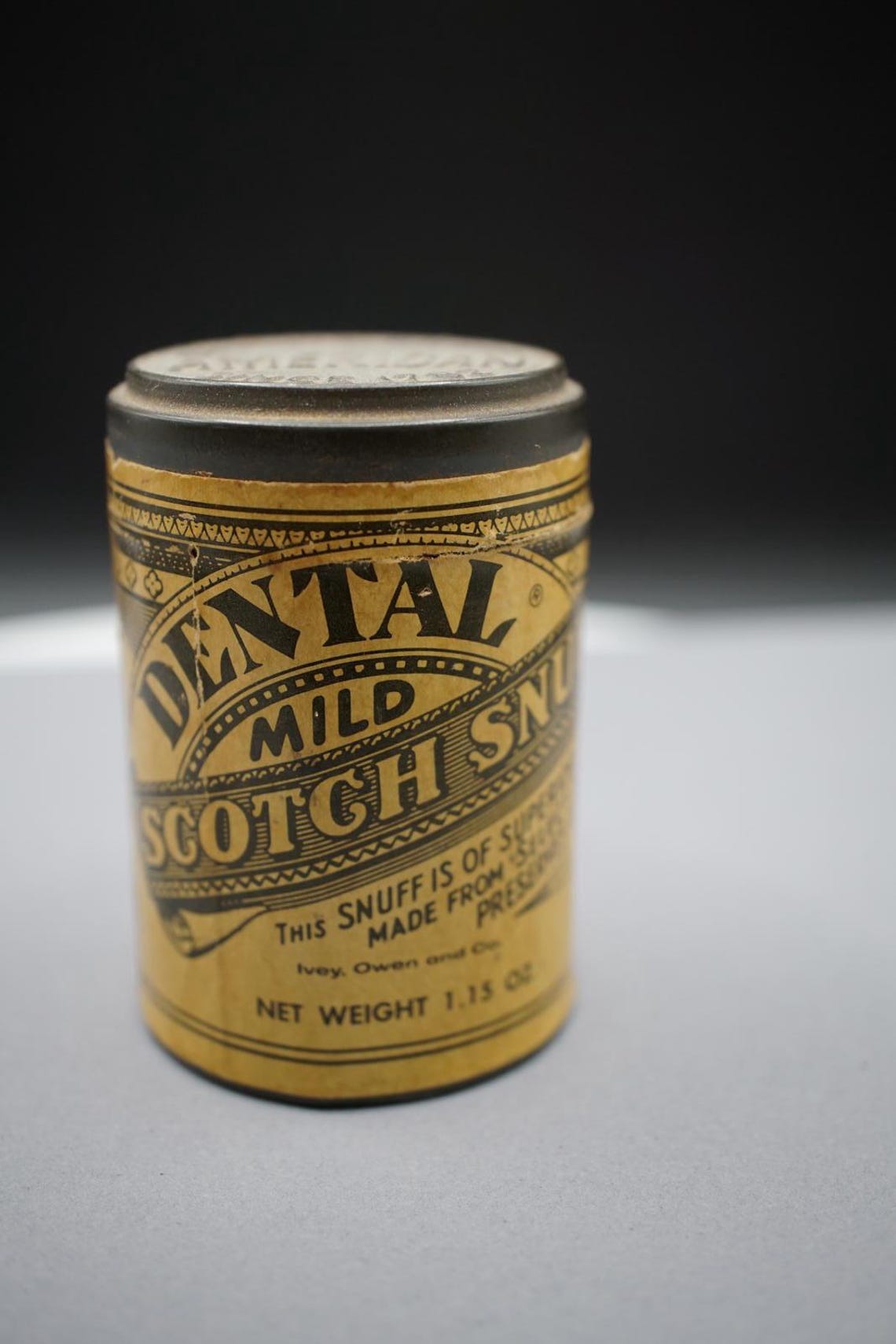 Antique Mild Dental Scotch Snuff Glass Jar - Etsy