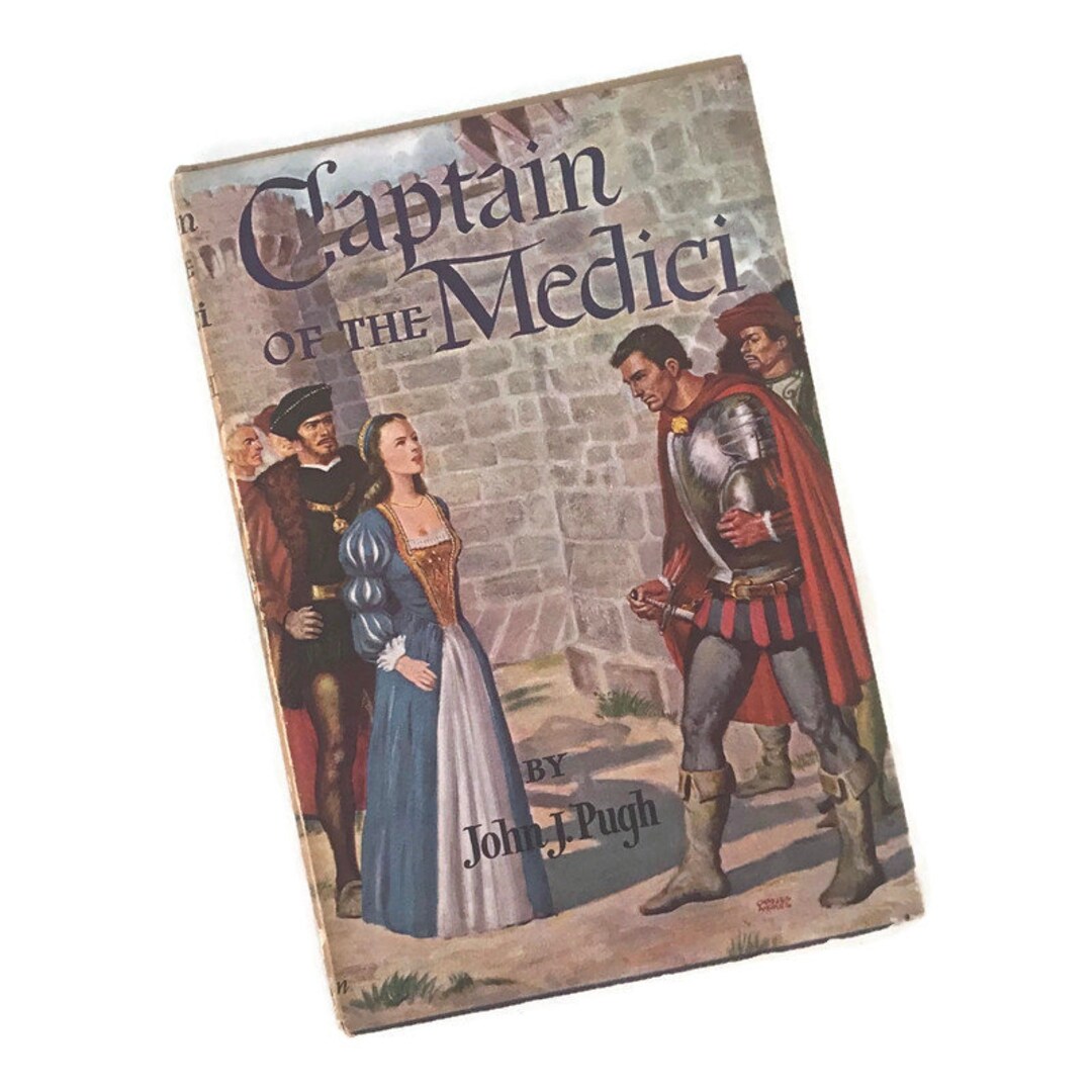 Vintage 1953 Captain of the Medici Hardcover | John Pugh Book Club ...