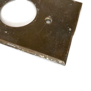 Vintage 1920s Brass Outlet Cover | Art Deco Electric Plate | Round ...