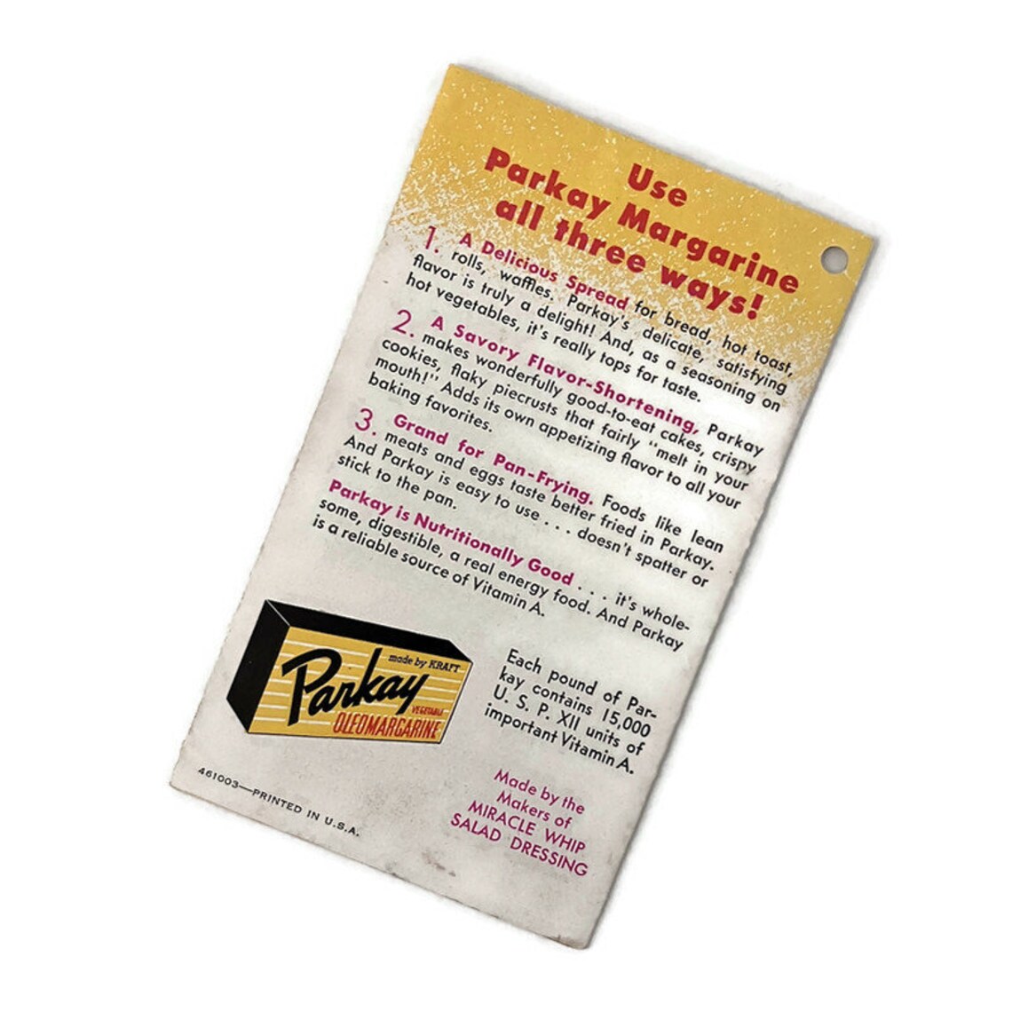 Vintage Kraft Kitchen Cookie Craft Recipe Leaflet - Etsy