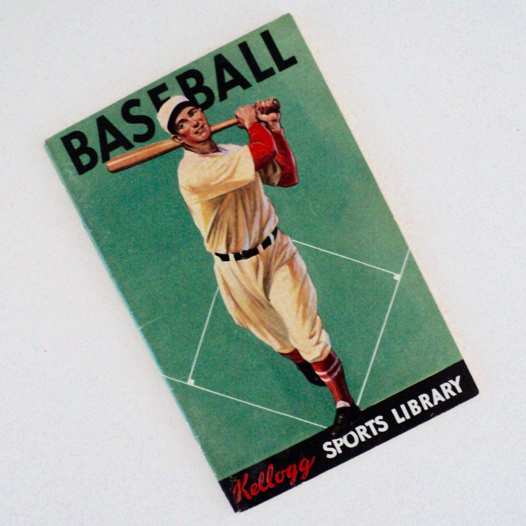 Vintage 1934 Kellogg's Sports Library Baseball Book - Etsy