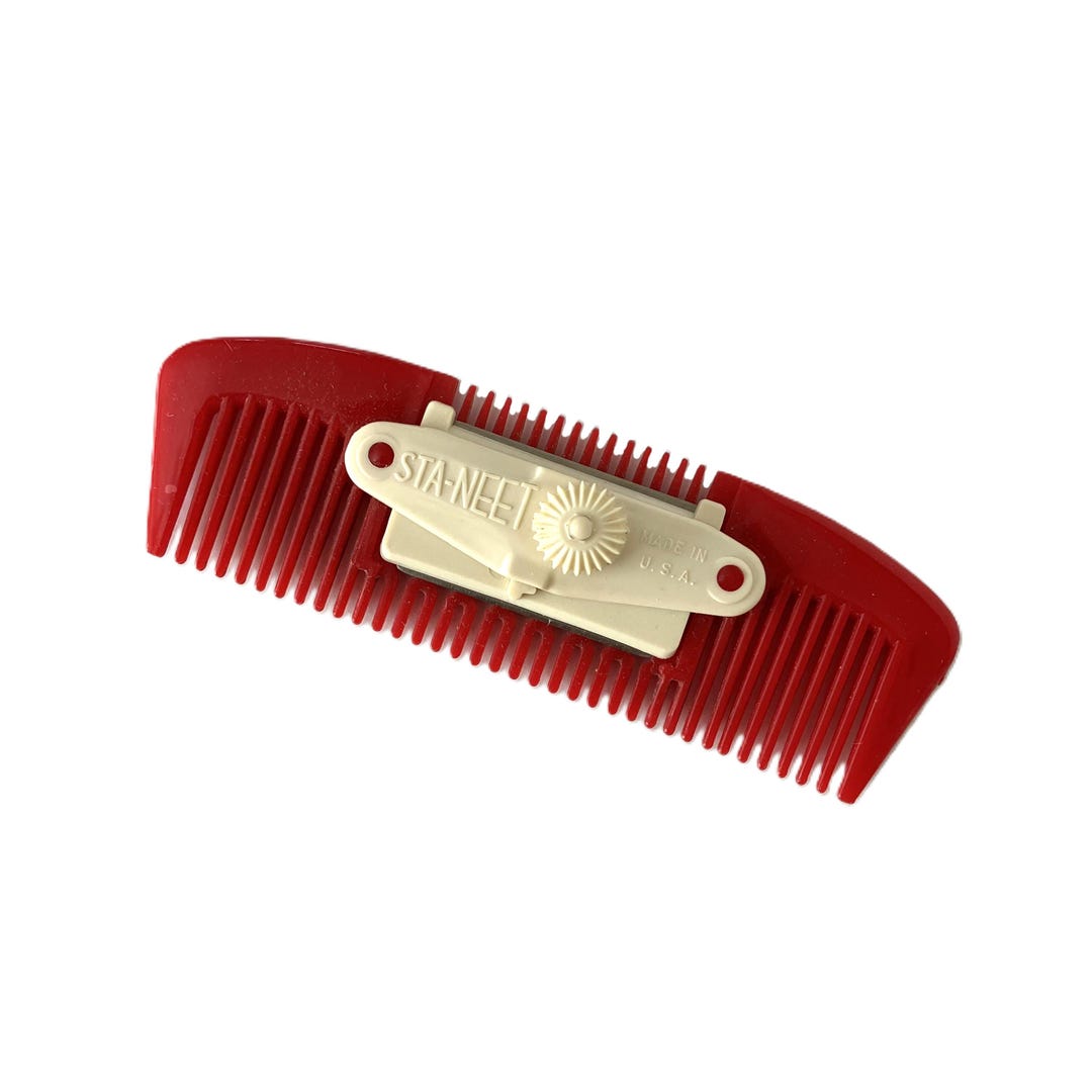 Vintage Sta-neet Hair Razor Comb: 1950s Mid-century Grooming Tool - Etsy