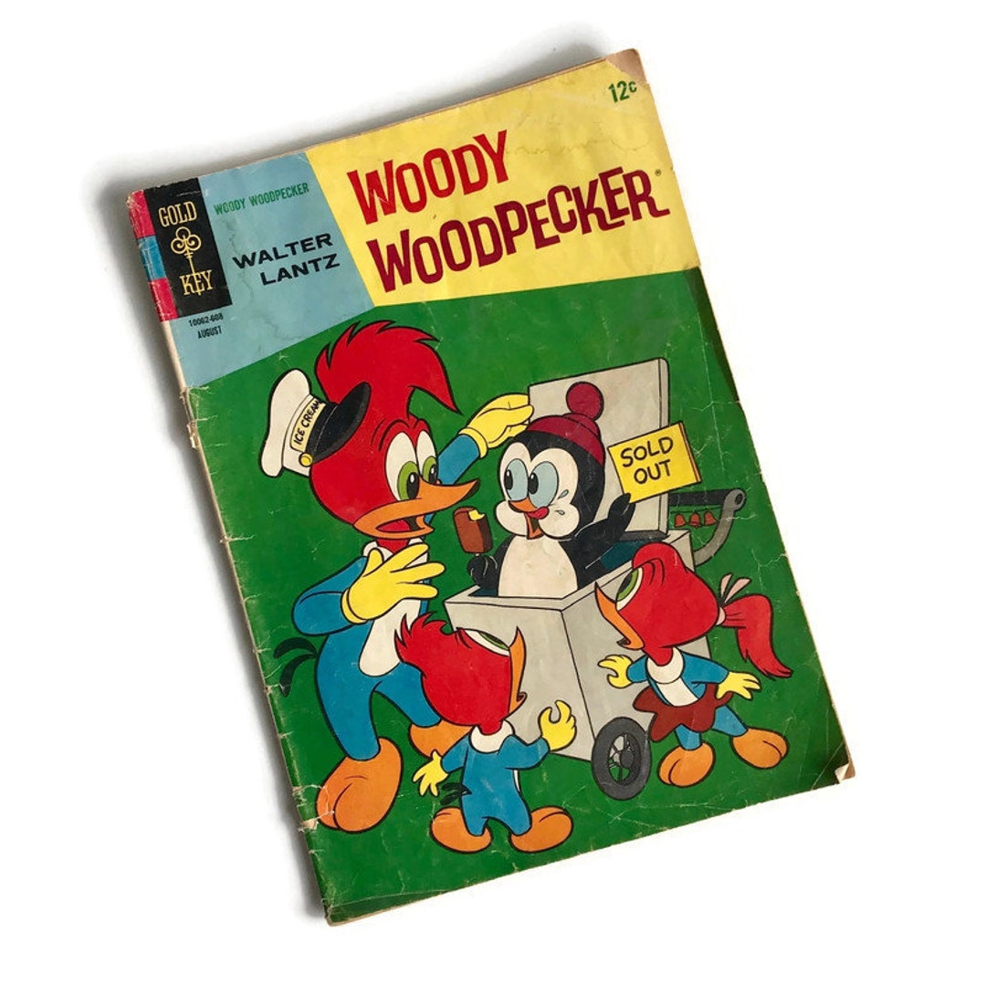 Vintage Woody Woodpecker Comic Book #92, August 1966 - Etsy