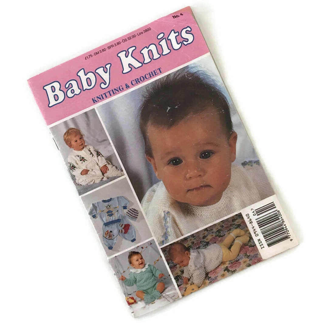 Vintage German Baby Knits Magazine | 1980s Knitting Crochet Patterns ...