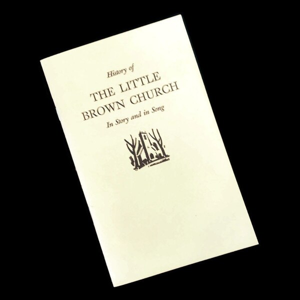 Church Souvenir Booklet - Etsy