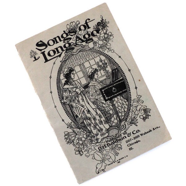 Antique Songbook - Etsy