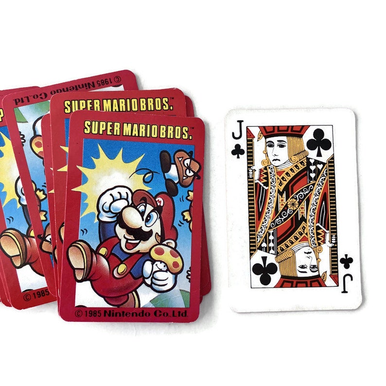 RARE Super Mario Bros. Nintendo Family Computer Mini Playing Cards - Etsy