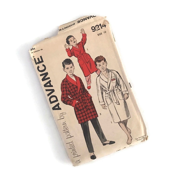 Boy Robe Pattern - Etsy