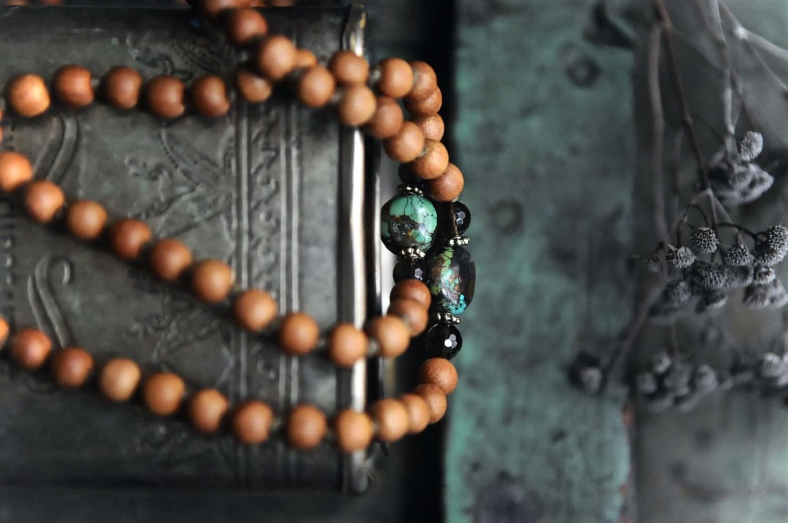 Japa Mala 108 Mala Beads Mens Yoga Necklace Sandalwood | Etsy