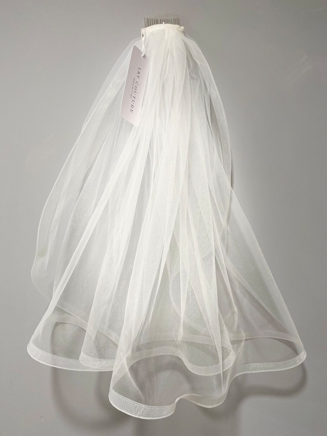 Short Veils, Horsehair Veil, off White Veil, Light Ivory Veils - Etsy