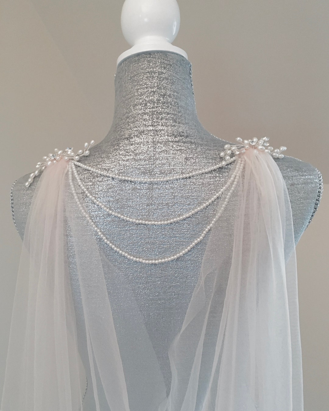 Wedding Veil Cape - Etsy