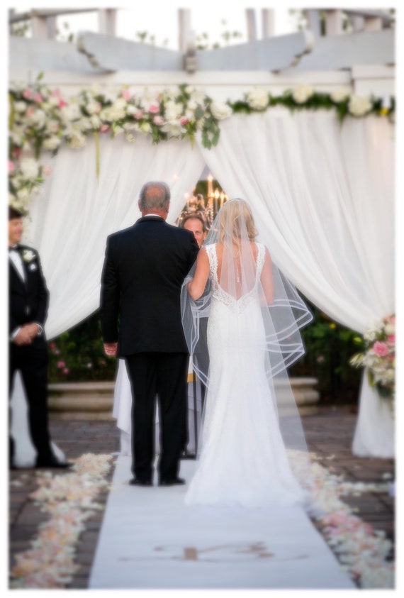 SALE Double Trim Horsehair Veil 1 2 Inch Horsehair Wedding Veils Cathedral Veil Edge Veil Etsy UK
